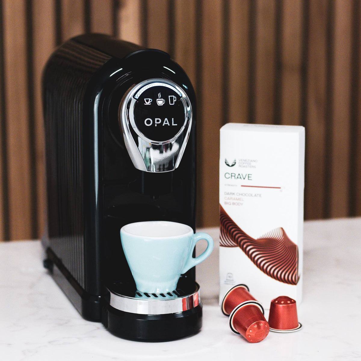 The OPAL One machine is the perfect partner for specialty coffee pods ...